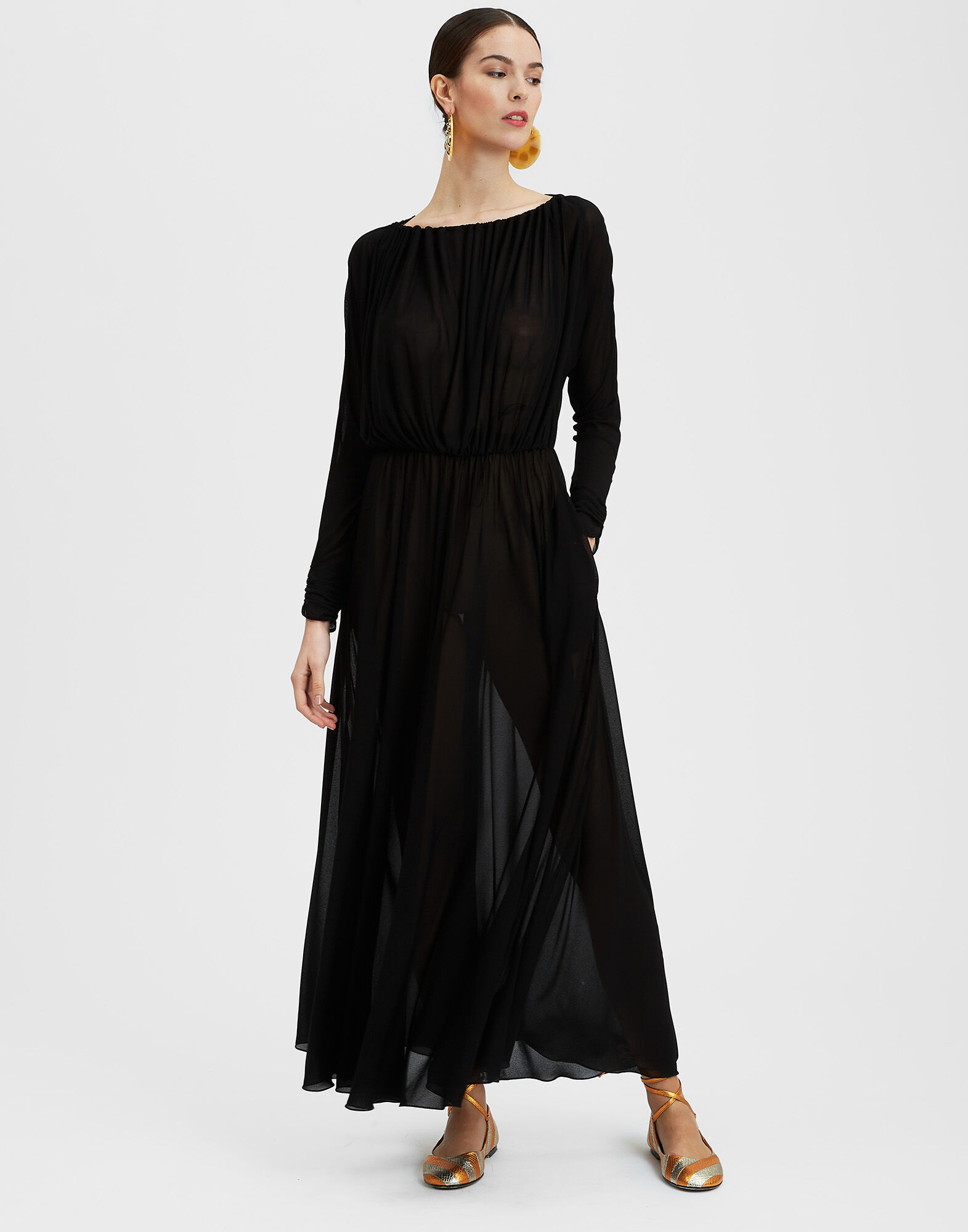 Demeter Dress in Black for Women | La DoubleJ US