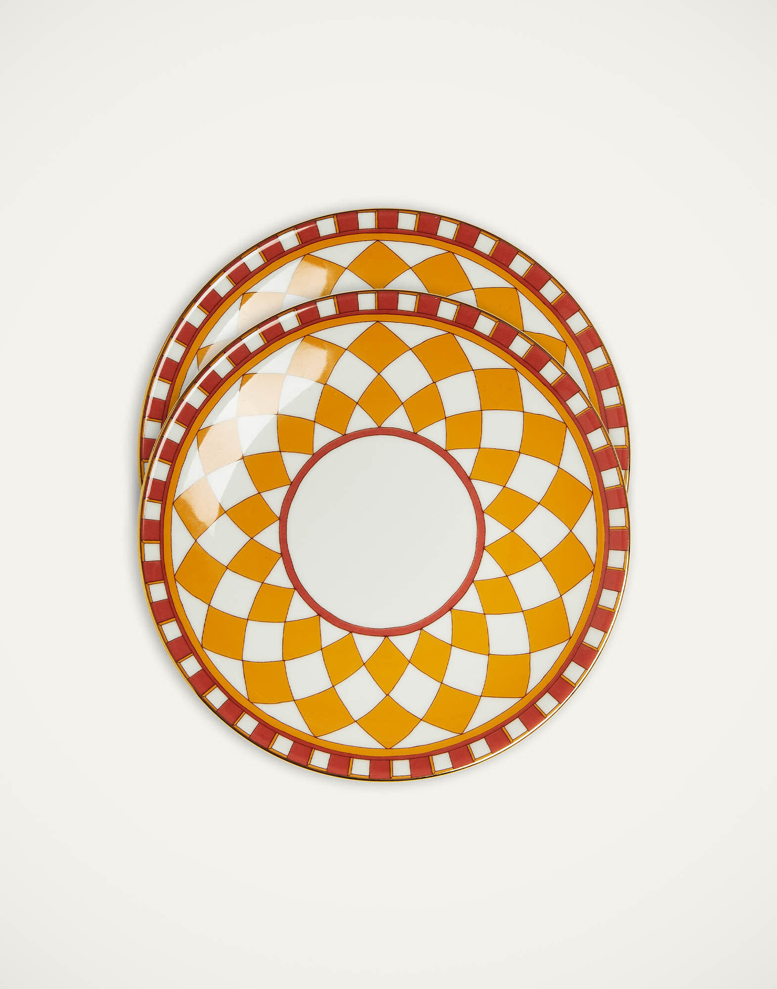 Side Plates Set Of 2 in Apollo Yellow - Homeware | La DoubleJ US