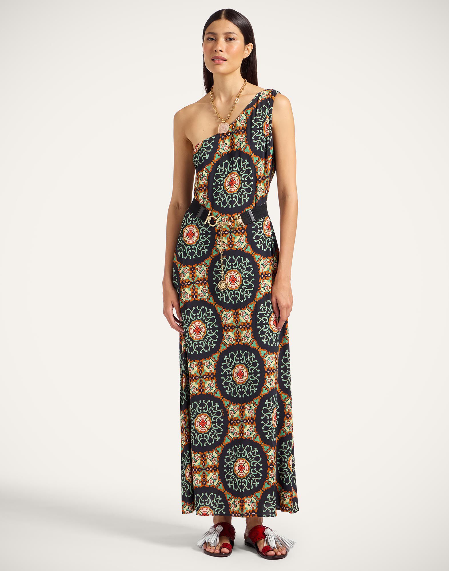Clingy Roy Dress in Ballata Black for Women | La DoubleJ US