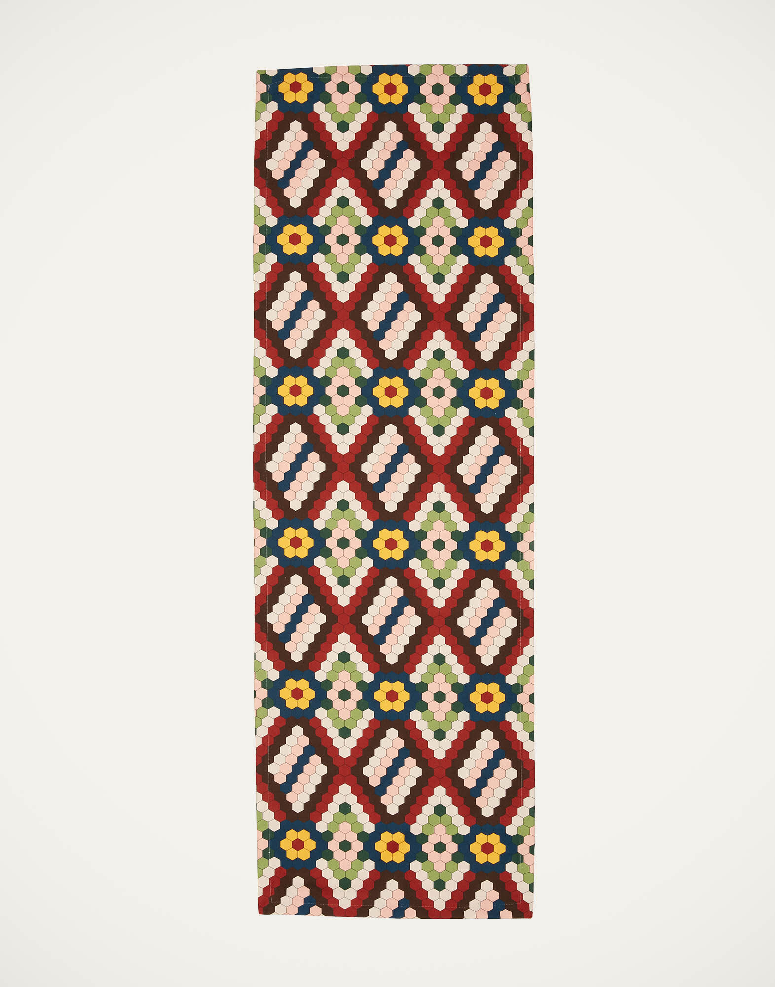 Herringbone Runner in Honeycomb Tiles - Homeware | La DoubleJ US