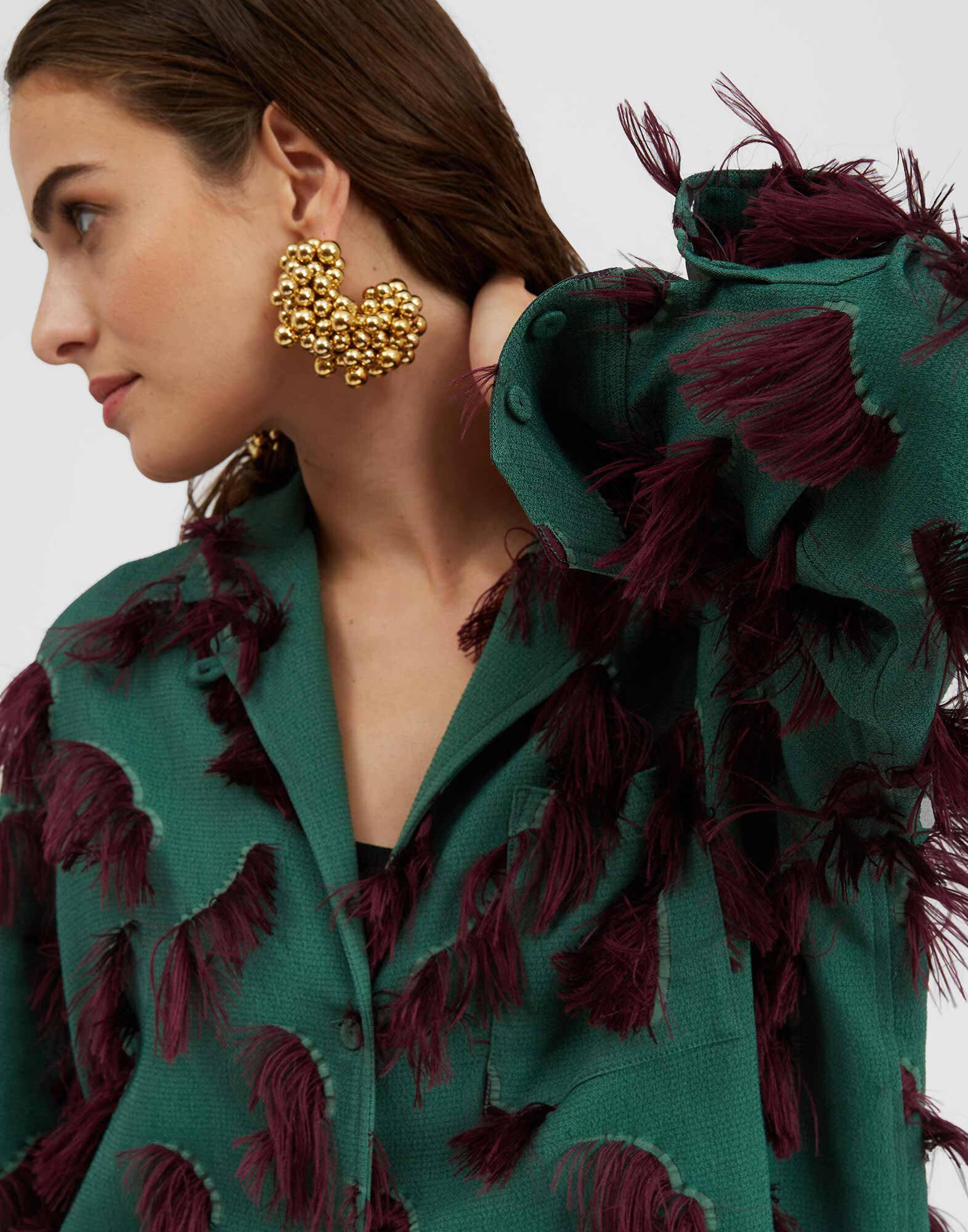 Milano Jacket in Hotspot Emerald for Women | La DoubleJ US