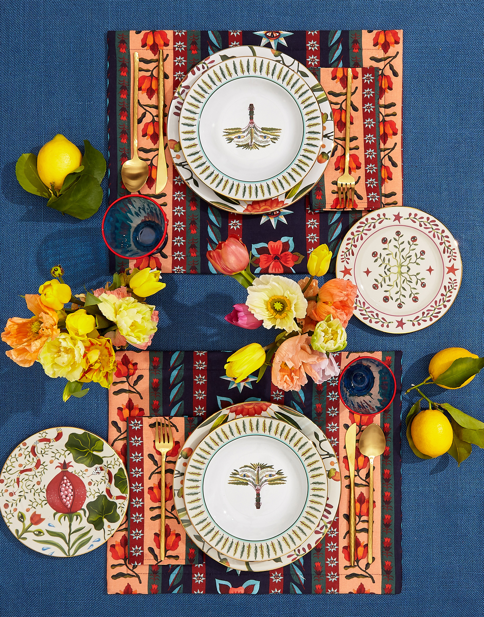 Luxury Dinnerware Sets: Colorful Dinner Plates | La DoubleJ© US
