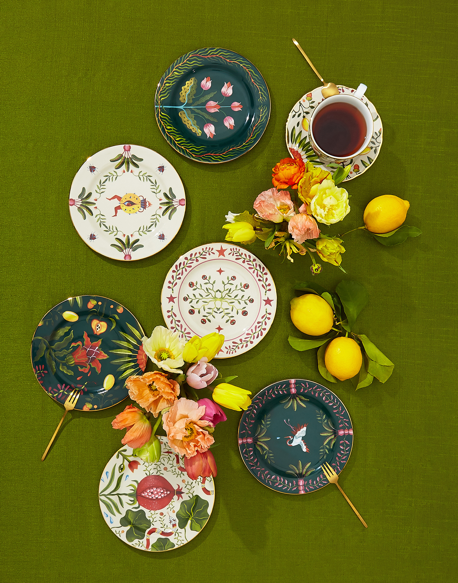 Tableware Sets: Colorful Plates & Bowls | La DoubleJ© US